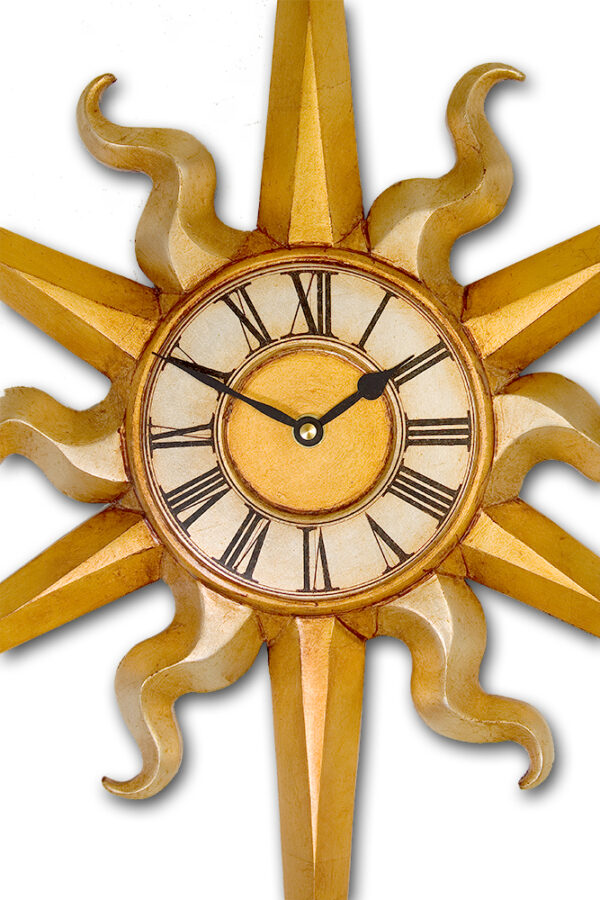 Large Sun Clock – Decorative Artefacts