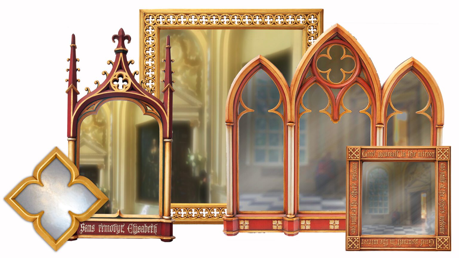 Gothic Mirrors – Decorative Artefacts